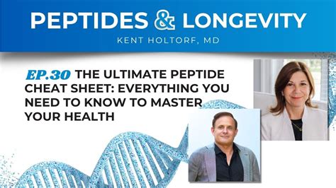 The Ultimate Peptide Cheat Sheet Everything You Need To Know To Master