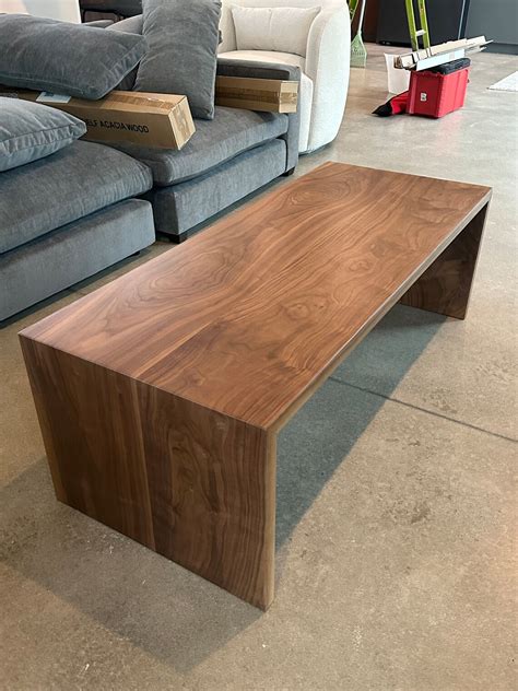 Walnut Coffee Table Etsy
