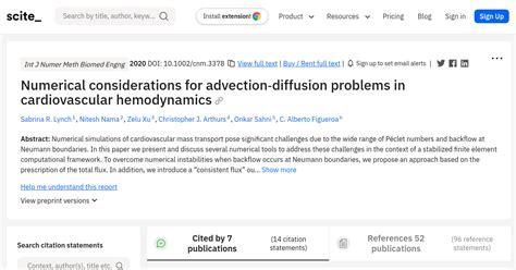 Numerical Considerations For Advection‐diffusion Problems In