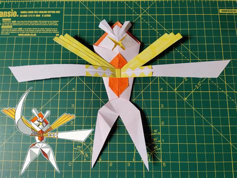 Pokemon Kartana Paper Crafting By Stonk6a On Deviantart