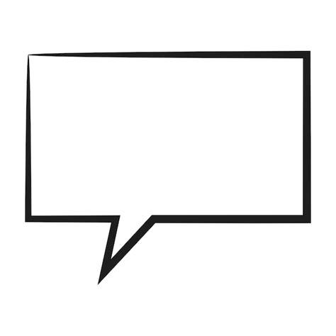 Sprechblase Eckig Vektoren Und Illustrationen Zum Kostenlosen Download