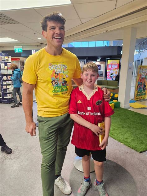 Donncha Ocallaghan The Rugby Hero Turning Dad Mishaps Into A