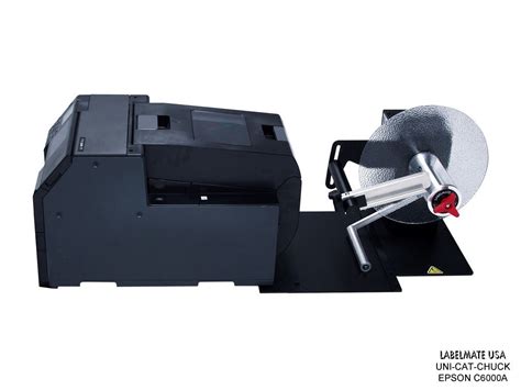 Labelmate Usa Plate Ep 6000 Uw Plate Epson Colorworks Unwinder Align Jet City Label