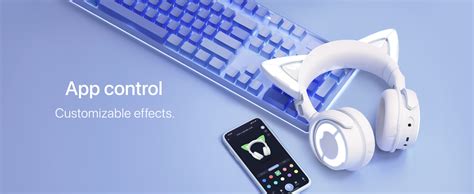 Yowu Cat Ear Headphones 4gs Wireless Bluetooth Noise