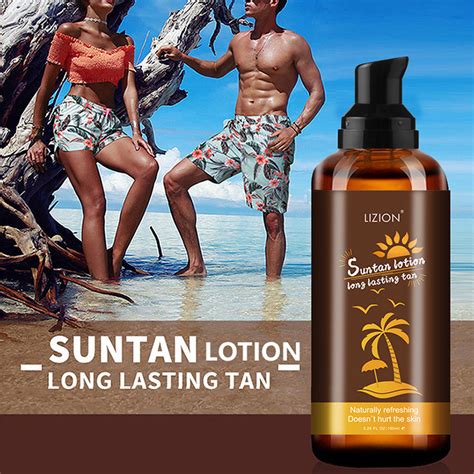 Black Lotion Tanning Fitness Bodybuilding Bronze Skin Color Tanning