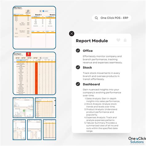 One Click Pos Erp Module One Click Solutions