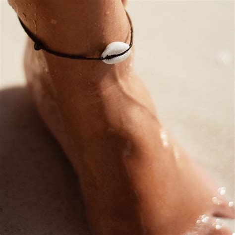 Shell Anklet Etsy