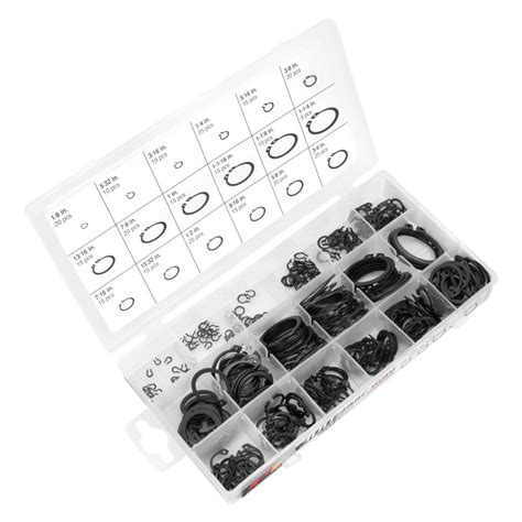 Performance Tool 300 Pc External Snap Ring Assortment