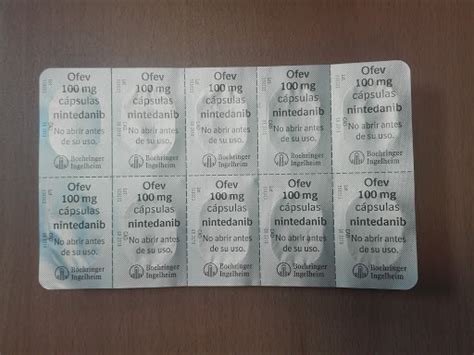 Ofev® Nintedanib Tu Farmacéutico De Guardia