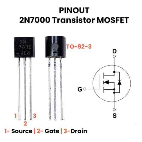 Guide To 2n7000 Mosfet Pinout Specs Equivalent 57 Off