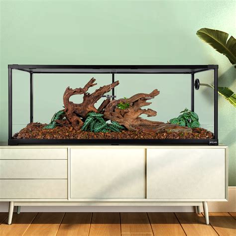Guzzlo Reptile Glass Tank 48 X 18 X 18 Inches Knock Down Full View