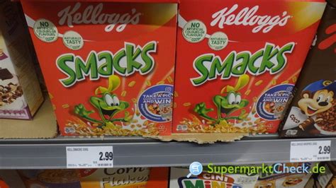 Kellogs Smacks Preis Angebote Kalorien And Nutri Score