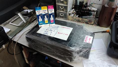 Epson L360 Scanner เสีย 🛠️ เปลี่ยนสแกนเนอร์ มือสอง 🛠️ หมึกเติม 3ขวด ️ รอส่งเครื่องคืนลูกค้า