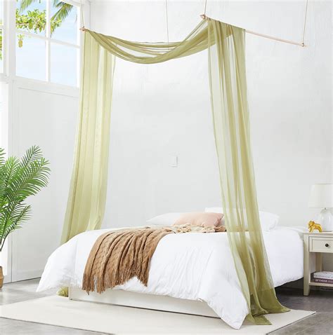 Fabric Canopy Bed Ideas Diy Canopy Bed Ideas For Renter Friendly Homes