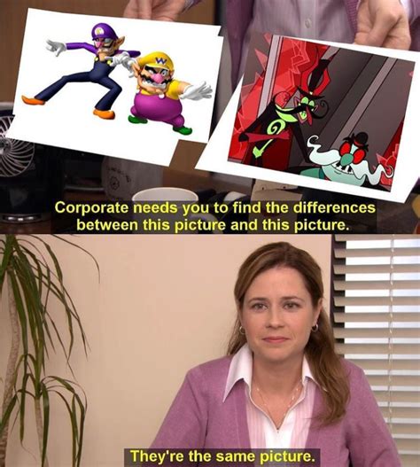 Lyle Lipton And Loopty Goop Are Basically The Helluva Boss Versions Of Wario And Waluigi Wah