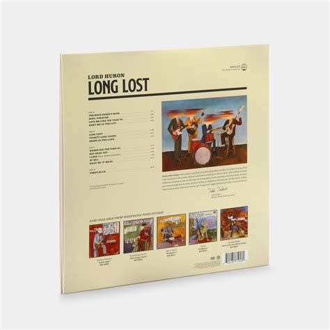 Lord Huron Long Lost 2xlp Blue And Yellow Swirl Vinyl Record