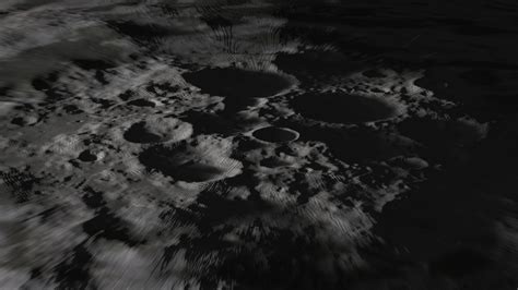 Nasa Svs Permanent Shadows On The Moon