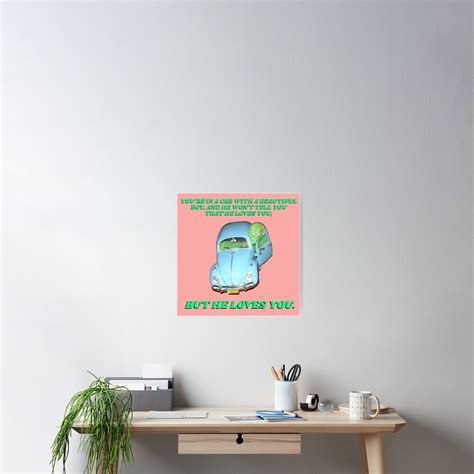 You Are Jeff Worm On A String Poster For Sale By Juliacoolia Redbubble