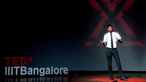 To Fly High Takeoff Captain Tapesh Kumar Tedxiiitbangalore Youtube