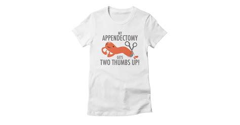 Appendix Surgery Design Cute Appendectomy Two Thumbs Up Appendicitis