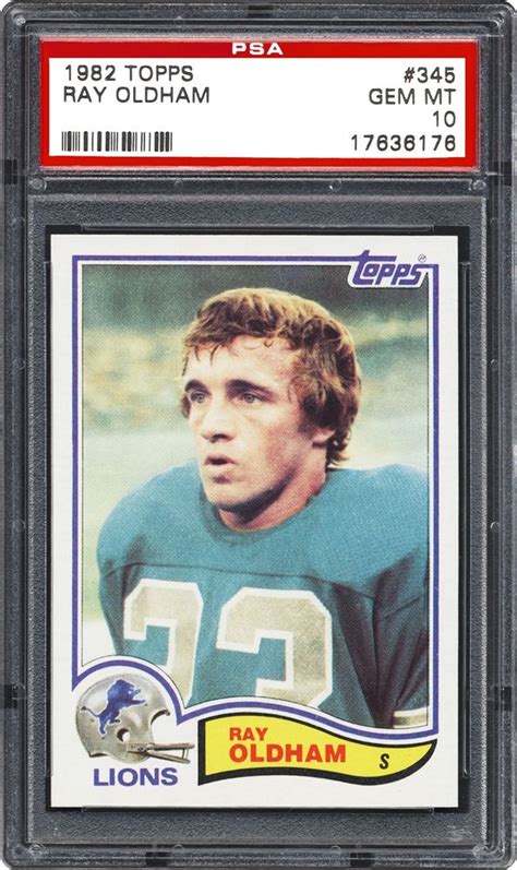 1982 Topps Ray Oldham Psa Cardfacts®