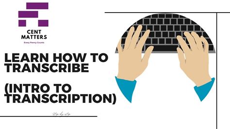 Intro To Transcription Beginners Transcription Guide Learn The Basic Transcribing Guidelines