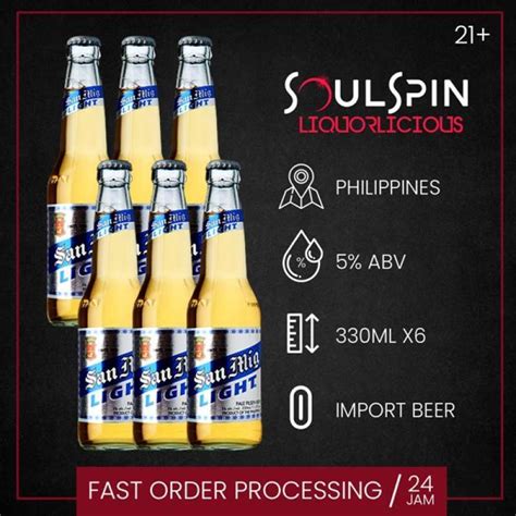 Jual 6pack San Mig Light 330ml Isi 6 Botol Di Seller Eomma Korea