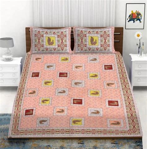 Multicolor Cotton Floral Print Bedsheet Set Size 72100 Inches At Rs