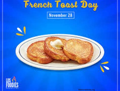 Celebrate National French Toast Day On November 28th