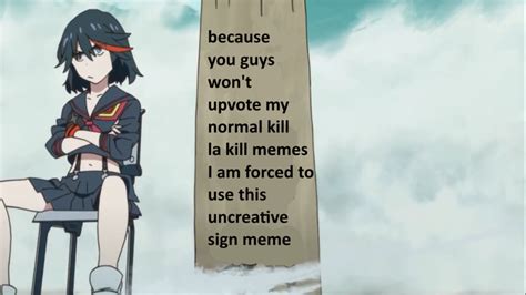 Anime Girls Holding Signs Know Your Meme