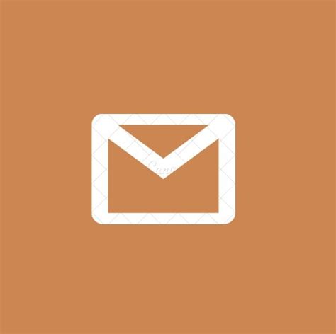 Orange Gmail App Icon App Covers App Lettering