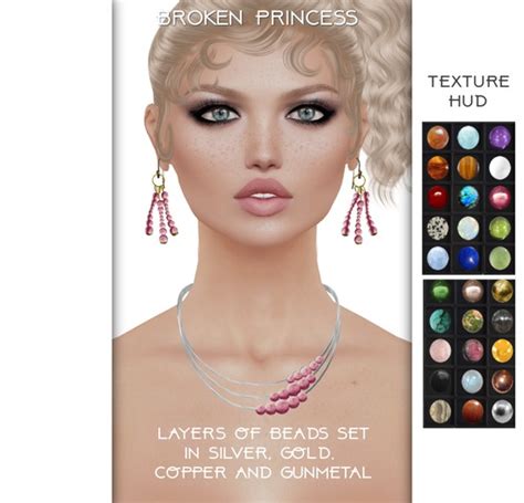 Second Life Marketplace Broken Princess Layers Of Beads