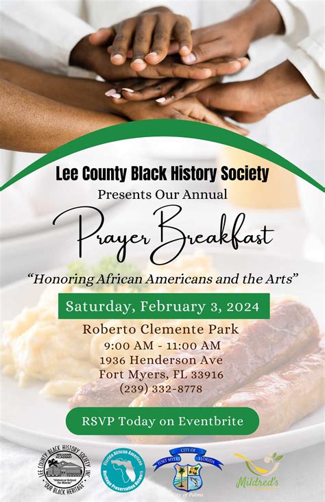 Annual Prayer Breakfast The Lee County Black History Society