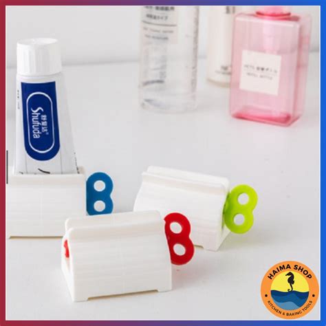 Jual Dispenser Odol Tooth Paste Holder Penjepit Pasta Gigi Model Putar Alat Penjepit Odol