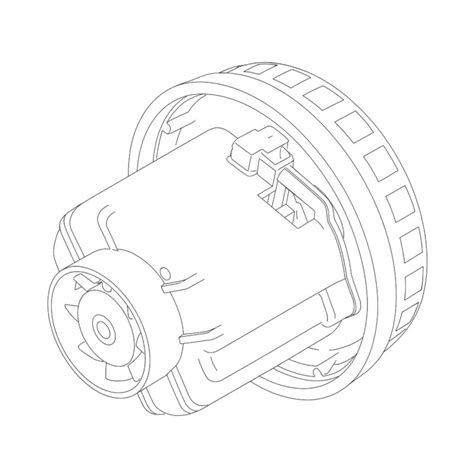 Original Kärcher Saugmotor Für Wd 5 P S V 25522 7023