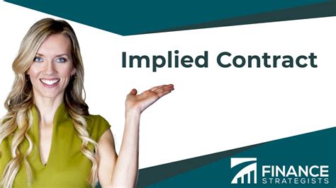 Implied Contract Definition Purpose How It Works Types