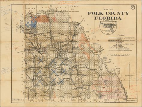 Polk County Map Polk County Texas Historical Map 1936 Texas Map