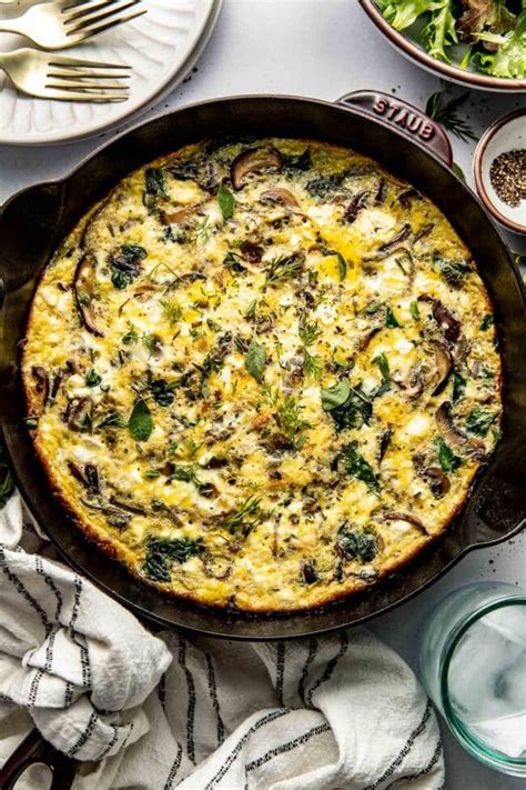 Mushroom Frittata Recipe