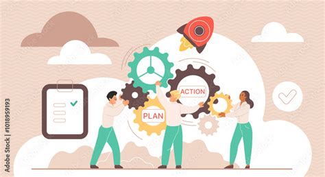 Action Plan For Business Project Implementation By Team Of Employees