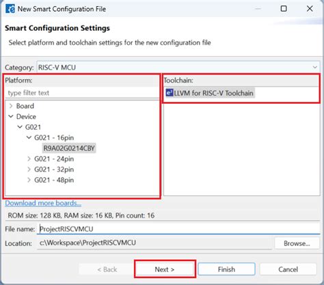 2 Creating And Building A Project — Renesas Vs Code Extensions 100