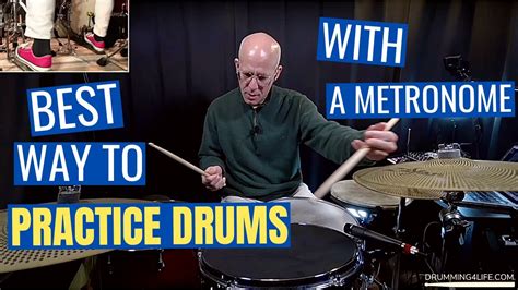 How To Practice Drums With A Metronome And Drum Better Youtube