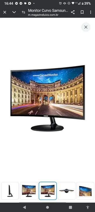 Monitor Curvo Samsung 27 Polegadas Monitores Jardim Sílvia Embu