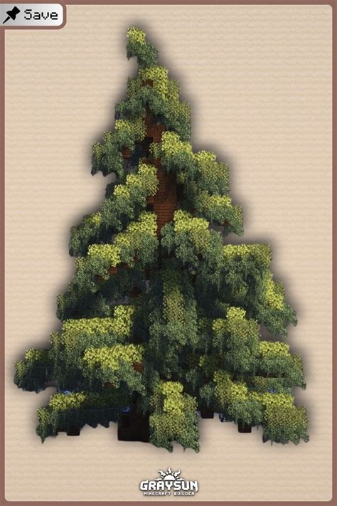Minecraft Custom Spruce Trees Design With Snowy Variants Download My