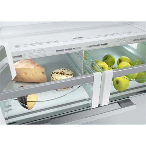 Miele 36 In 188 Cu Ft Built In Counter Depth 4 Door French Door