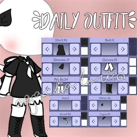 Pin By Laeman Threejitmankong On แต่งตัวว Gacha Life Girl Outfits
