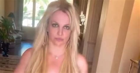 Britney Spears Goes Topless As She Lashes Out At Sons Over Attention Seeking Daily Star