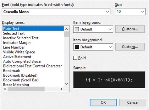Best Fonts For Visual Studio Enhanced Coding Experience