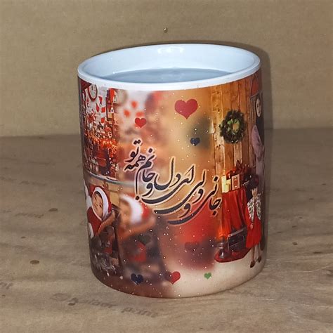 خرید و قیمت ماگ جادویی اکلیلی وارداتی دسته قلبی با قیمت باورنکردنی هدیه کیفیت چاپ بالا از غرفه