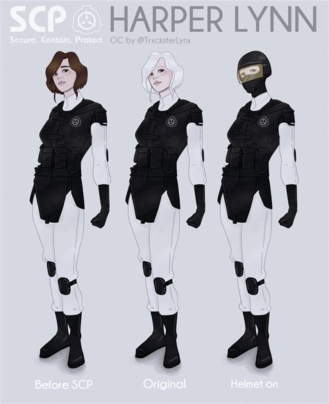 Harper Lynn Scp Security Guard By Trxcksterlynx On Deviantart