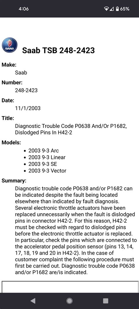 This Has Happend A Few Times I Get The Code P0638 00 And P1682 00 From